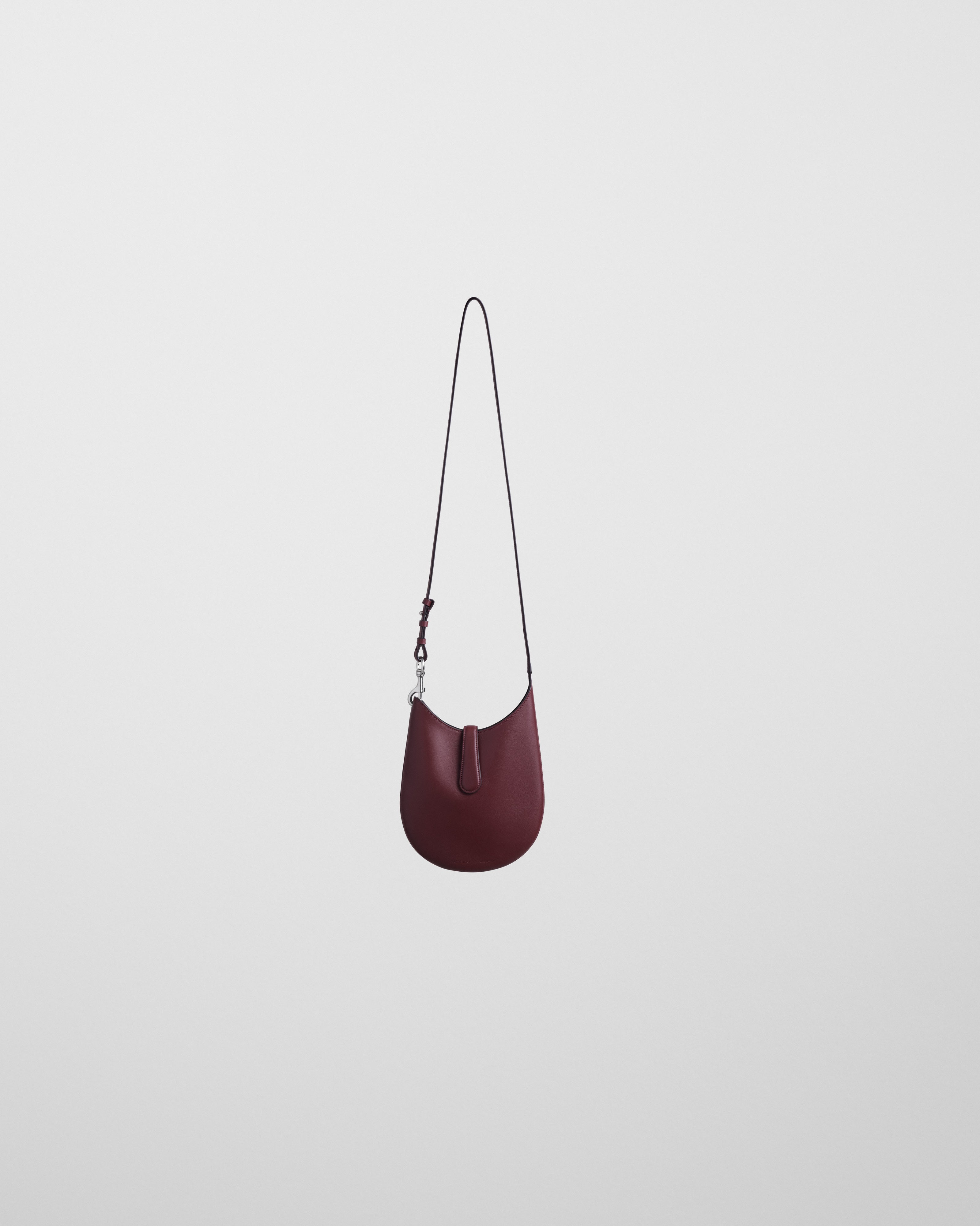 PHOEBE PHILO | MINI BEAN SLING | CHESTNUT LEATHER
